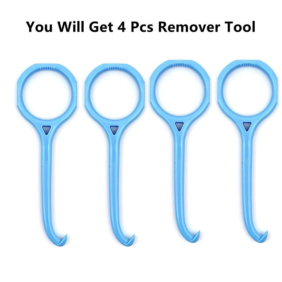 4 Pcs Remover Tool Clear Aligner Removal Tool for Invisible Removable Braces (Clear)