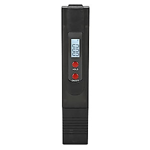 TDS Detection Pen, Convenient Operation Alloy Probe 0-9990pm Digital Water Tester Portable for Fish Tank