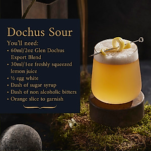 Glen Dochus Export Blend Non Alcoholic Whiskey, Award Winning Aromatic and Warming Scottish Non Alcoholic Spirits - Halal, Low Sugar, Vegan and Gluten Free, Part of the Spirits of Virtue Range (700ml)
