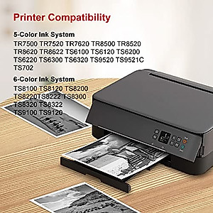 PGI-280XXL PGBK Black Ink Cartridges, Replacement for Canon 280 281 Ink Cartridges to use with Canon TR8520 TR7520 TR8620 TS9120 TS6320 TS6220 TS6120 TS702 TS8120 TS8220 TS8320 Pinter (2 PGBK)