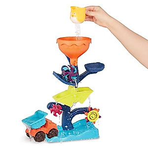 B. toys- Owl About Waterfalls Water Wheel- Water Play- Preschool Baby Bath Toy- 18 months +