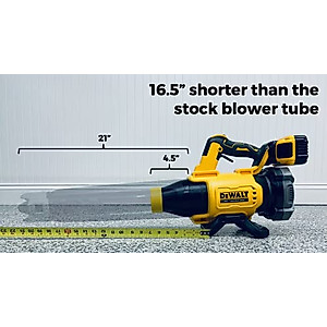 Stubby Nozzle Co. STUBBY Car Drying Nozzle for DEWALT 20V MAX XR Leaf Blower (DCBL722B)