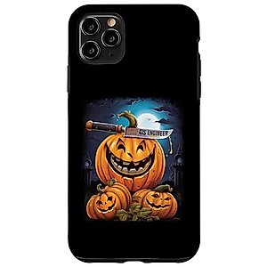 iPhone 11 Pro Max GIS Engineer Funny Halloween Fun Pun Spooky Case
