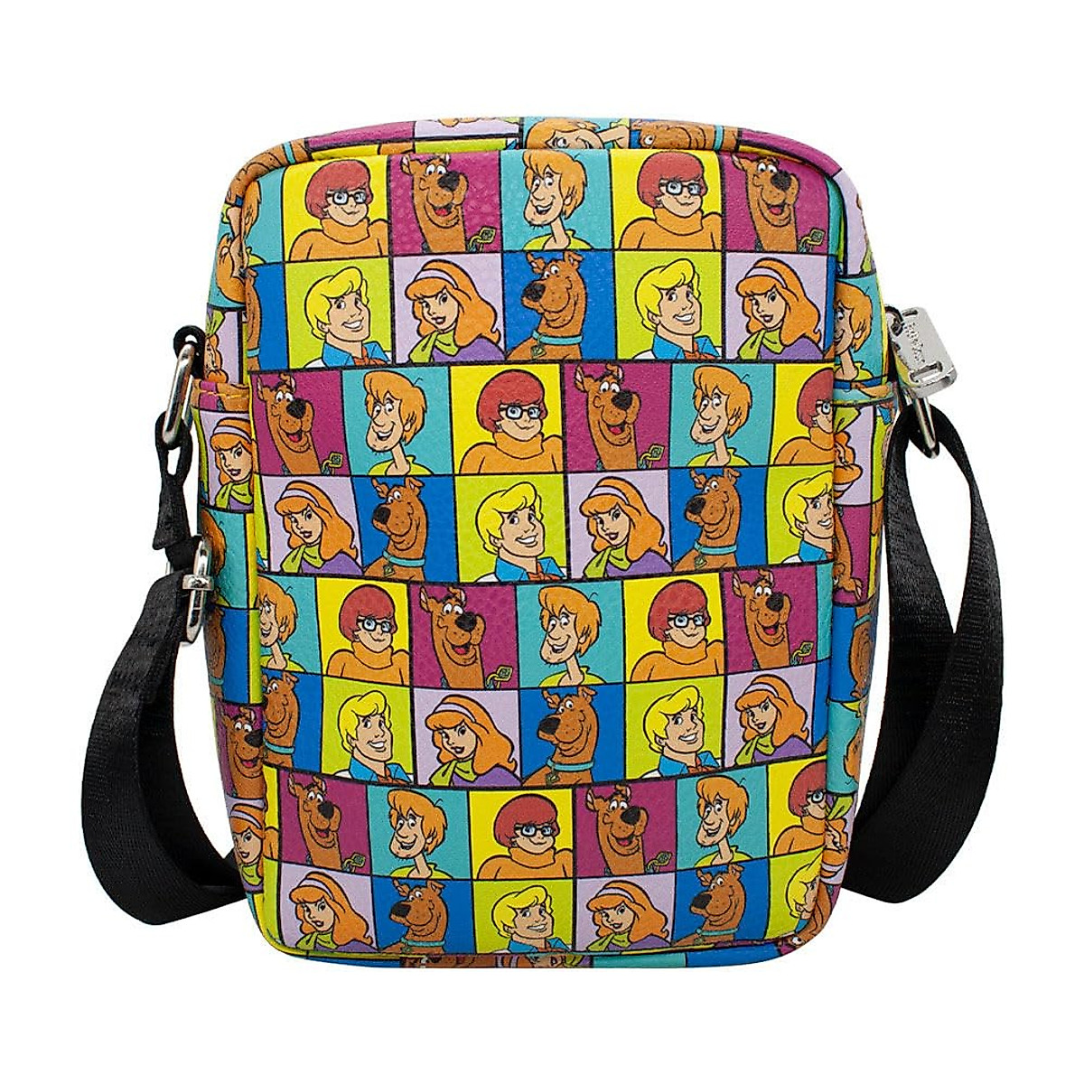 Buckle Down Scooby Doo Bag, CrossBody, with Character Face, Vegan Leather