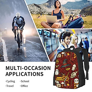 3d Printing Anime Backpack Cartoon Backpack Casual Backpack Traveling Bag Daypack Lightweight Backpack 03