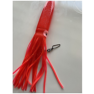 Reel Draggin' Tackle Blue Water Large Squid Daisy Chain (13 Inch Pink Squid)