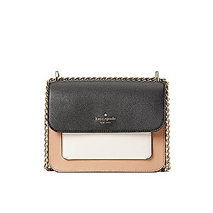 Kate Spade Remi Colorblock Flap Chain Crossbody Neutral Multi