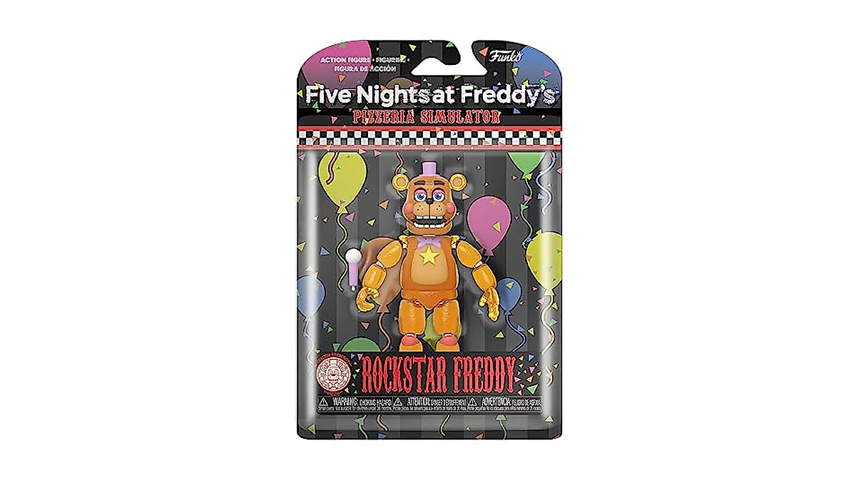 Rockstar Freddy Funko Figure - Collectible Action Toy