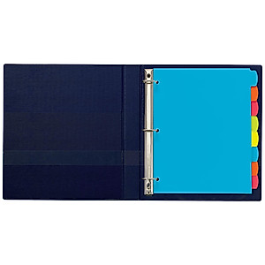 Avery Big Tab Write & Erase Durable Plastic Dividers, 8-Tab Set, Multicolor Brights, 3 Sets (21210)