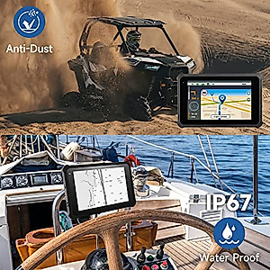 GHKJOK Rugged Windows Tablet 8-Inch 4G Windows 10 Tablet LTE with Removable Battery : IP67 Waterproof/GPS/Dual Wi-Fi/8500mAh 3.8V /Ethernet Port /4GB+64GB for Enterprise Field Mobility