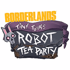 Nerdvana Game: Borderlands: Tiny Tina's Robot Tea Party - Roleplaying Card Game, Strategy Game, Officially Licensed, Ages 13+, 2-5 Players, 15 Min