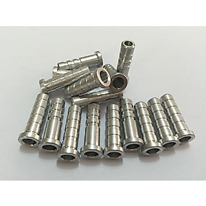 JIEXI HWYP 8850 Archery Crossbow Arrow Insert for ID 6.5mm Arrow Shaft Pack of 50