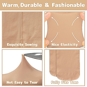 Olreco Baby Tights 12-18 Months Baby Girl Tights Nude Tights for Toddler Girls Toddler Tights 2T Toddler Girl Tights for Girls