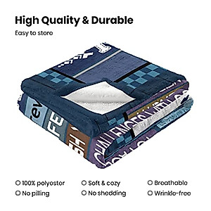 Nephew Gifts from Auntie, Nephew Gifts Blanket 60"x50", Nephew Gifts from Aunt, Nephew Birthday Gifts, Nephew Gift from Uncle, Nephew Gift Ideas for Christmas Graduation, Gift for Nephew Throw Blanket