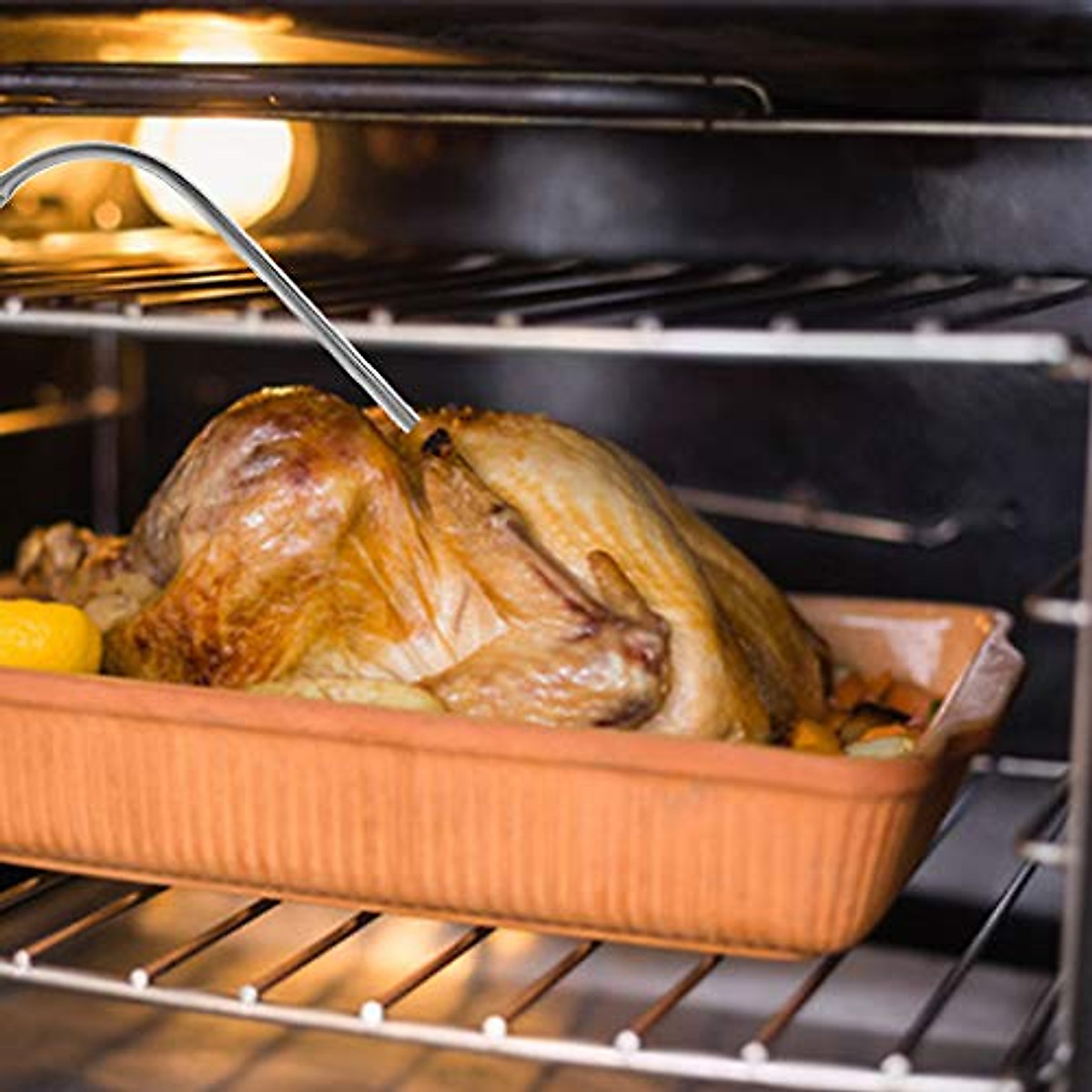 DENGNI Waterproof Thermometer Hybrid Probe Replacement for Digital Cooking Food Meat Thermometer.