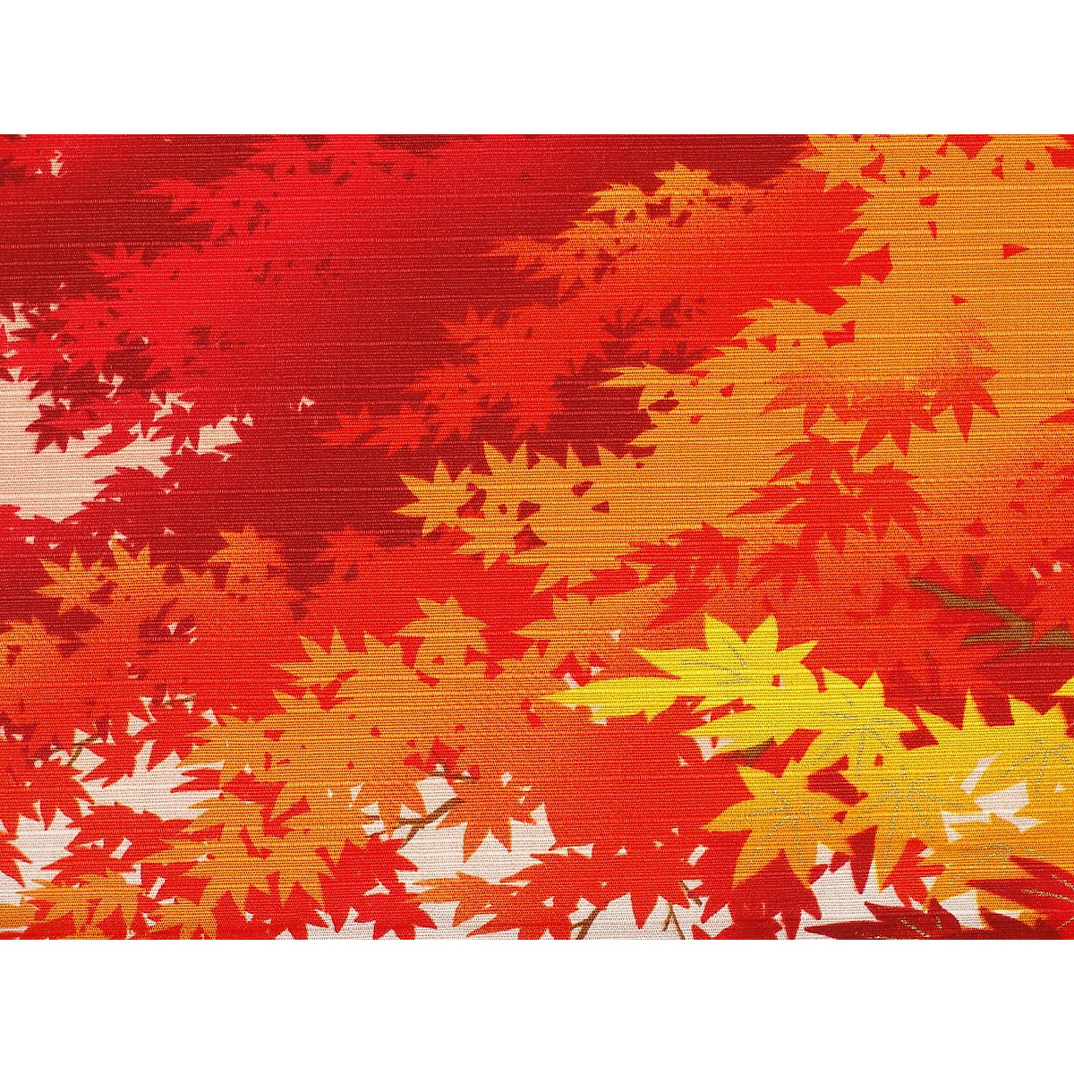 Furoshiki Wrapping Cloth Maple Leaves in Autumn Motif Japanese Fabric 50cm