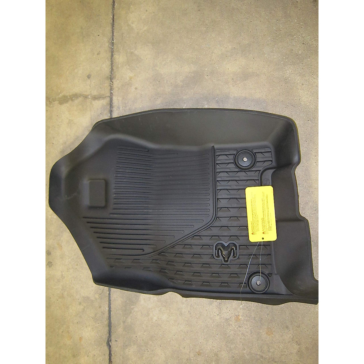 2019 Dodge Ram DT Crew Cab Black All Weather Slush Mats Floor Liner Mopar OEM