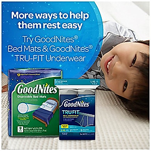 GoodNites,Boys Bedwetting Underwear, L/XL, 34 ct
