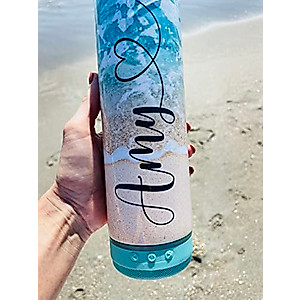 Tumbler | Personalized Gifts | 20oz Tumblers | Personalized Tumblers | Stainless Steel Tumblers | Travel Cup | Travel Essentials| Personalized Gifts for men | Bridesmaid Gifts | Beach Accessories