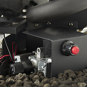 Pleasant Hearth VFL-VO24DR 24" Valley Oak Series Vent Free Gas Set 33,000 BTU's, 24 inch Log, No Color