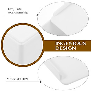 Cabilock 2pcs Desk Pen Holder Stand Office Supplies Office Pen Holder Office Supply Organizers and Storage Bins Desktop Stationery Organizer Desktop Makeup Container File Storage Shelf