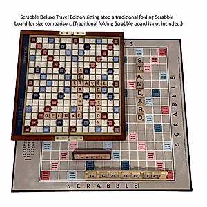WS Game Company Scrabble Deluxe Travel Edition, 2 to 4 players
