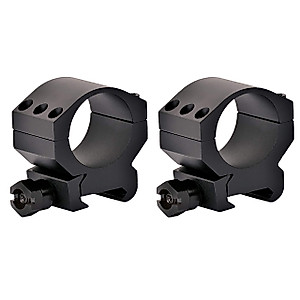 Vortex Optics Tactical 30mm Riflescope Ring — Medium Height [0.97 Inches | 24.6 mm] - 2 Pack