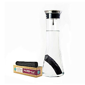 Authentic Kishu Charcoal – 2pack for Pitchers. The Only Authentic, Certified & Tested Charcoal Water Purifier. You deserve the best – absorbs toxins and leaves the good stuff, calcium, magnesium, potassium.
