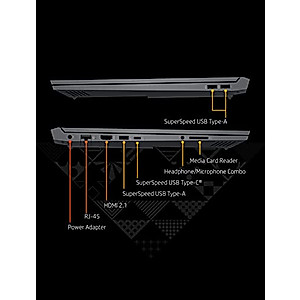 Victus 16 Gaming Laptop, AMD Radeon RX 5500M, AMD Ryzen 5 5600H, 8 GB RAM, 512 GB SSD, Full HD IPS Display, Windows 11 Home, Backlit Keyboard, Fast Charge, Enhanced Thermals (16-e0020nr, 2021)