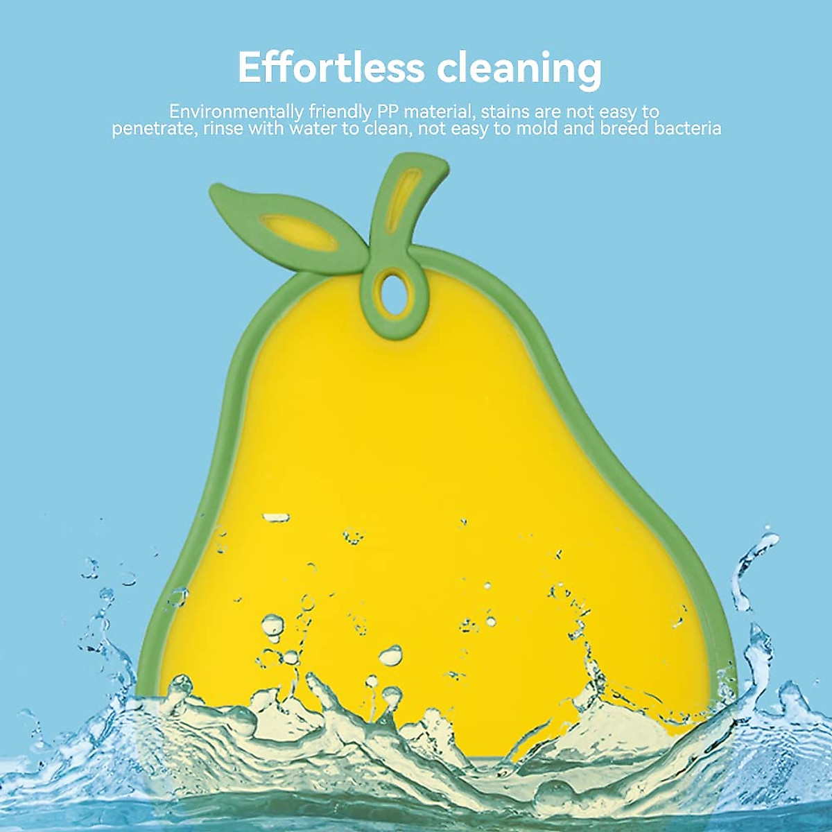 Chopping Board,Fruit Shape Food Cutting Board,Cut Fruit Vegetables Chopping Boards for Kitchen Pear