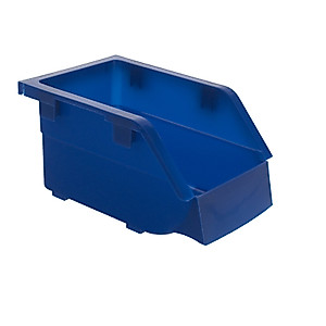 Erie Tools TLPB04 60 Parts Bin Storage Shelving with Locking Wheels for Shop Garage or Home Storage