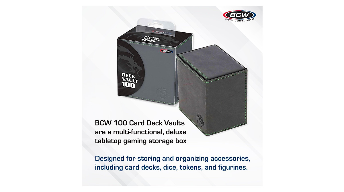 BCW Deck Vault LX 100 - Secure Your Gaming Cards