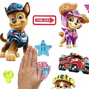 RoomMates RMK4819SCS Paw Patrol Movie Peel and Stick Wall Decals