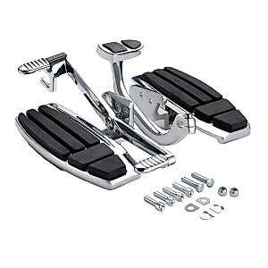TCT-MOTORPARTS Floorboard Driver Foot Board Set Kit Brake Lever Fit For Honda Goldwing Gold Wing All 2001-2017 GL1800 & 2013-2017 F6B Models,2014-2015 Valkyrie