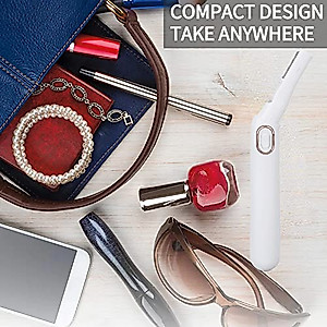 Arsor Bikini Trimmer, Portable Dry Use Electric Razor Angled Fit Smooth & Silky Bikini Kit LED Light Personal Groomer with Limiting Comb Bikini Shaver for Women Pubic Hair Bikini