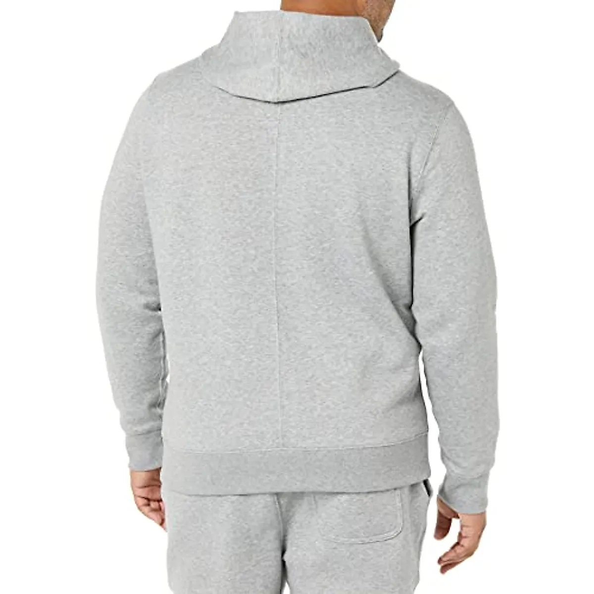 Amazon Aware Men's Fleece Hoodie, Grey Heather, Medium