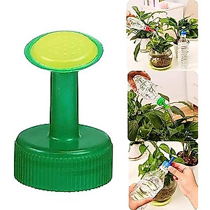 Meikakka Rose Hole Flower Head Water Spray.Bottle Top Waterers Garden Watering Can,Mini Watering Top Sprinkling Head for Indoor Plants Nozzle House Watering Tool for Plastic Blttles, 3pcs