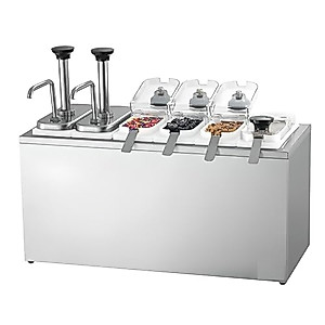 OCS Parts 6-Pack 82027 Nuts for Discharger Tube on Server Food Service Pumps | Condiment Pump Replacement Nut Replaces Server 82027