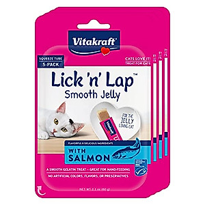Vitakraft Lick 'n' Lap Creamy Cat Treat – Great for Bonding – Low Calorie Interactive Wet Cat Treat​