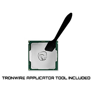 TRONWIRE TX-1 Premium Performance Heatsink Thermal Paste Grease Compound for All CPU Processors with Easy to Apply Syringe & Applicator Tool - 7 Gram
