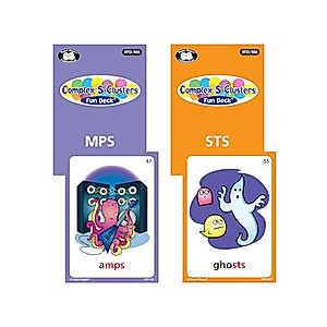 Super Duper Publications | Complex S Clusters Sounds Fun Deck Flash Cards | Educational Learning Resource for Children