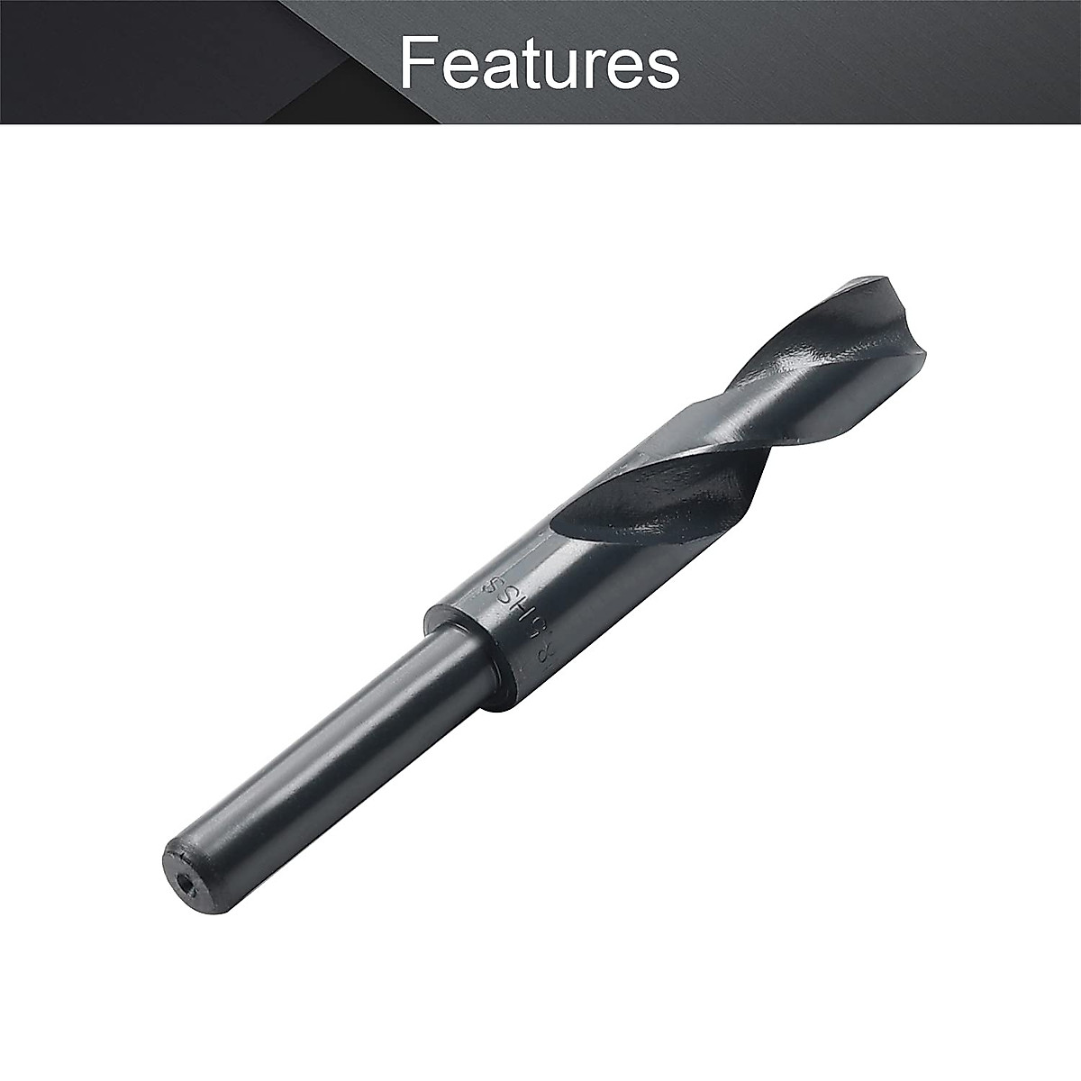 Utoolmart 155mm Length 1/2 inches High-Speed Steel Metal Twist Drill Bit Shank/Retractor Drill Bit Set Tool Straight Shank Rolling Process 18.5mm Drill Bit Diameter