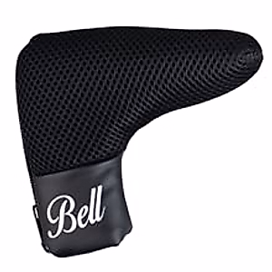 Bell TW-450 Two-Way Toe Balance Jumbo Oversize CNC Milled Golf Putter + Winn Dri-Tac Dark Gray Jumbo Grip (Ambidextrous, 32)