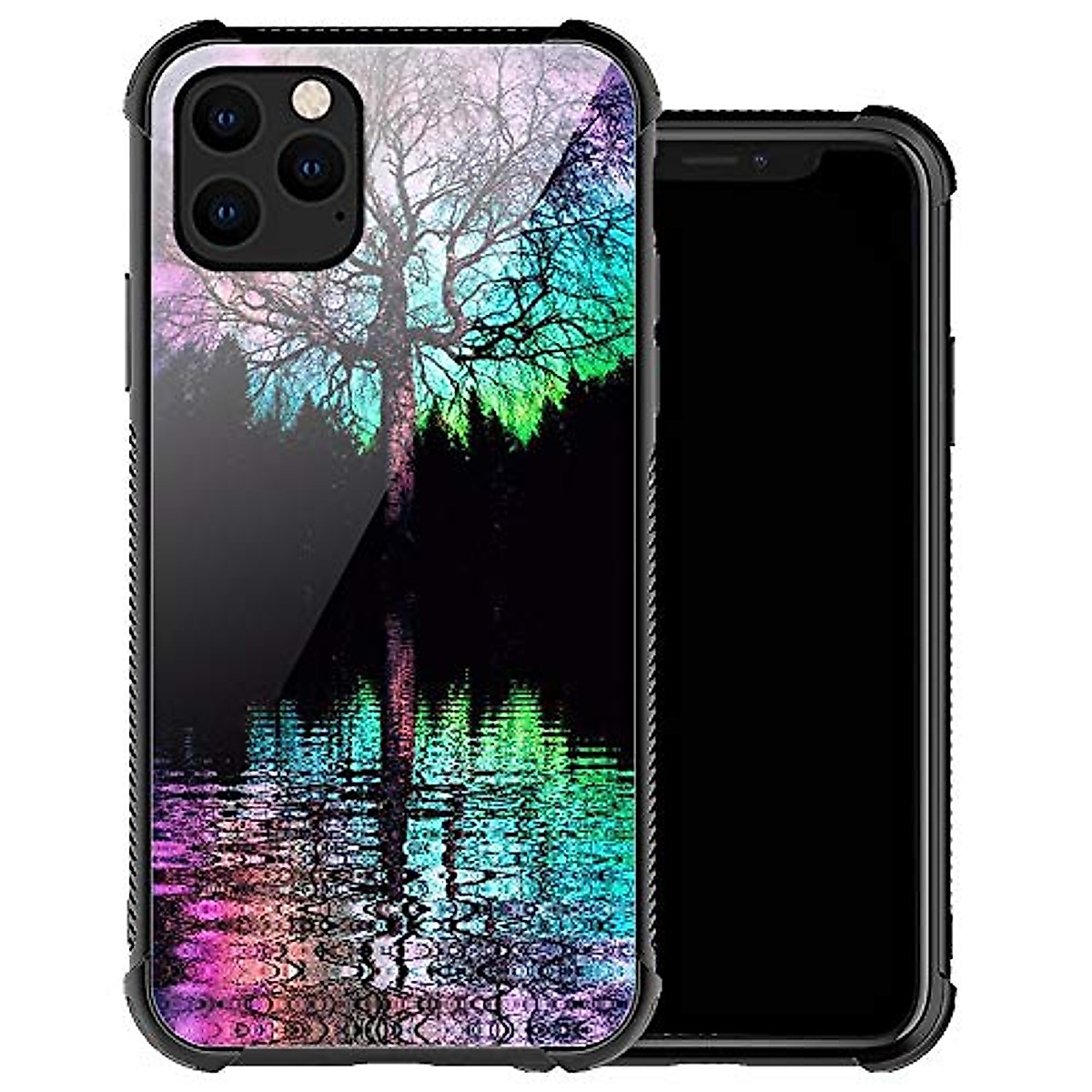 ZHEGAILIAN Case Compatible with iPhone 13 Mini Case,Colorful Life Tree Case for iPhone 13 Mini Women Girls,Anti-Slip Shockproof Dropproof Case for iPhone 13 Mini 5.4 in