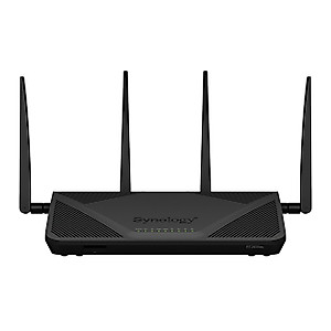 Synology RT2600ac – 4x4 dual-band Gigabit Wi-Fi router, MU-MIMO, powerful parental controls, Threat Prevention, bandwidth management, VPN, expandable coverage with mesh Wi-Fi