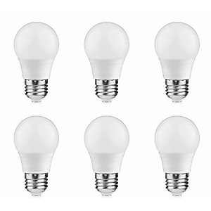 KONPWAY 12V Low Voltage LED Light Bulbs - Warm White 3W(Only for 12-36V), Pack of 6