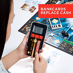 Hasbro Gaming Monopoly Ultimate Banking Edition Board Game for Families and Kids Ages 8 and Up, Electronic Banking Unit (Amazon Exclusive)