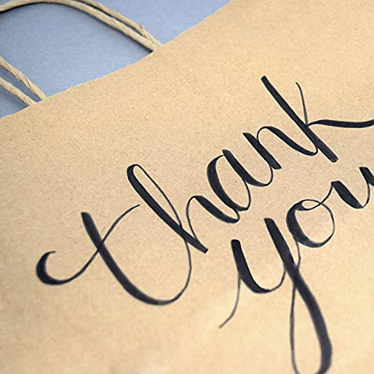 Prime Line Packaging - 16x6x12 Inch 50 Pack Brown Paper Bags with Handles, Large Gift Bags, Kraft Shopping Bags in Bulk for Boutiques, Small Business, Retail Stores, Gifts & Merchandise