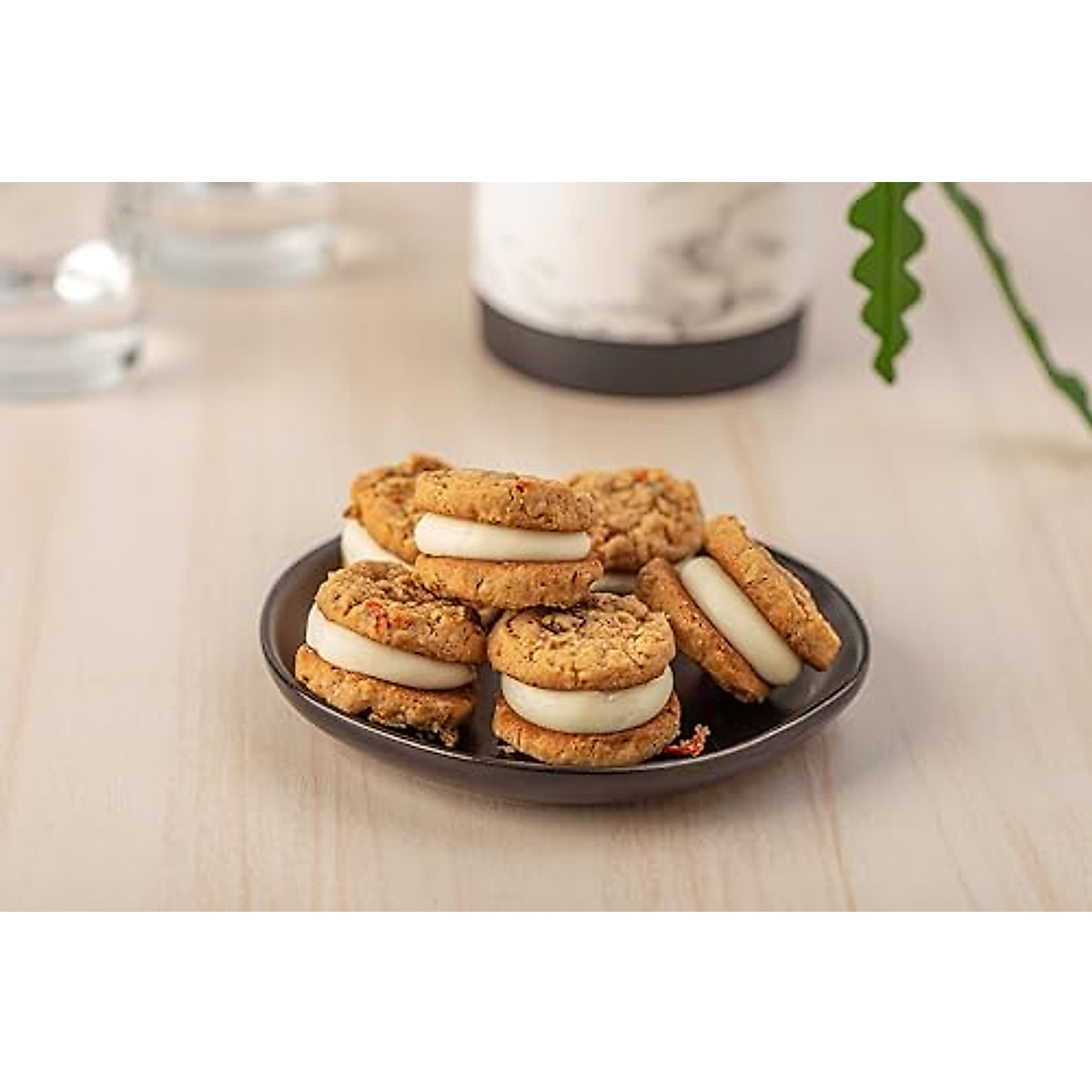 Our Specialty Carrot Cake Sweet Middle Sandwich Cookies, Made in a Peanut Free and Nut Free Facility, 12 Pack