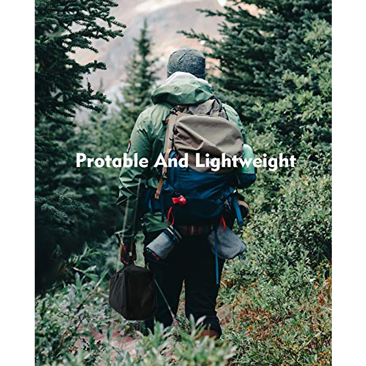 Projector Screen and Stand, 100 Inch 4K HD 16:9 Portable Wrinkle-Free Outdoor Projector Screen with Carry Bag for Home Theater Backyard Cinema Rear Front Projections (3)